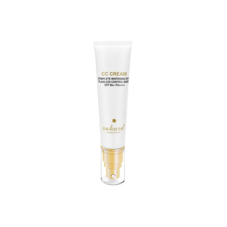 Kem Trang Điểm, Chống Nắng Sakura CC Cream Flawless Control Base SPF50 ...