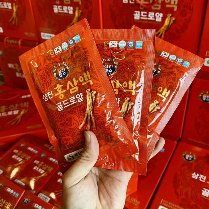 Nước Hồng Sâm Sam Jin Red Ginseng Drink Gold Royal Giá Bao Nhiêu, Mua Ở ...